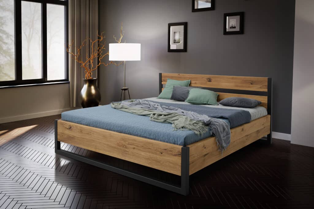 Masívne dubové postele | GREGORY nábytok