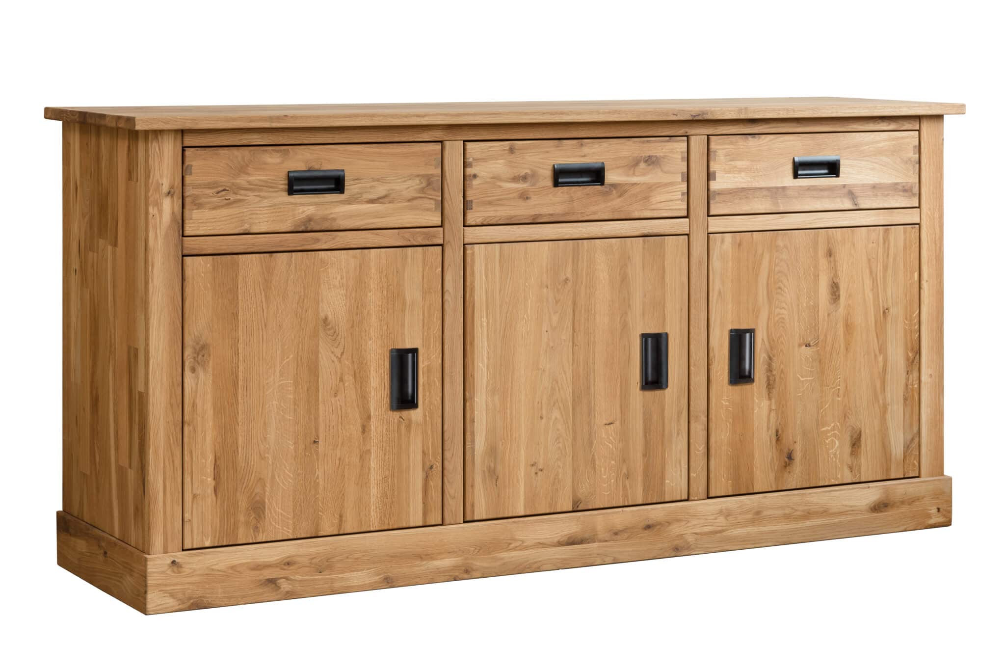 Rustikálna drevená komoda Leo 9 | nábytok GREGORY.